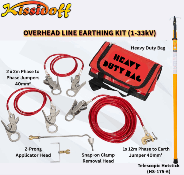 Overhead Line Earthing Kit (1-33KV) – Kissidoff Company Limited